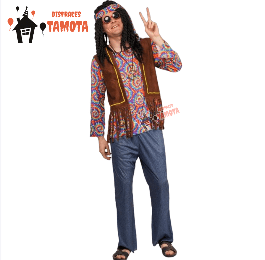 HIPPIE HOMBRE ️(ARRIENDO) – Disfraces Tamota